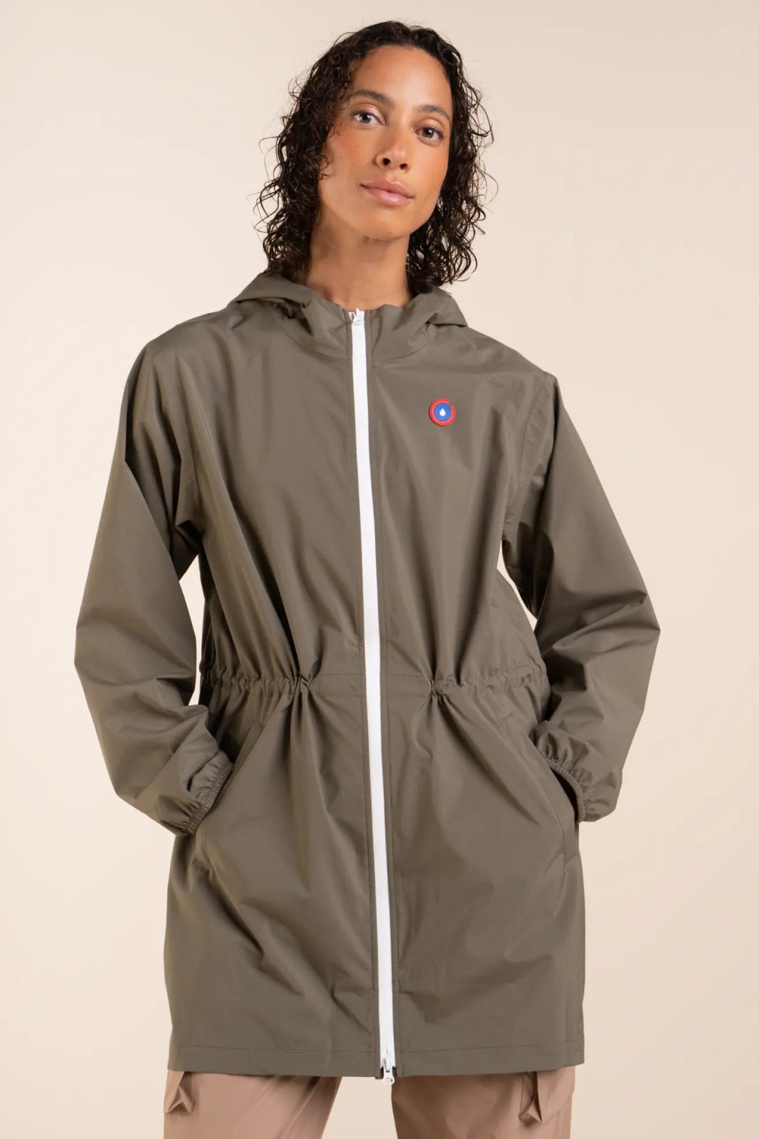 Fleet - Classic Amelot - Long khaki raincoat – ARTY DANDY